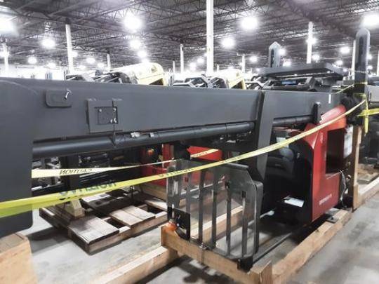 2014 Electric Raymond 752 DR32TT Electric Narrow Aisle Single Reach