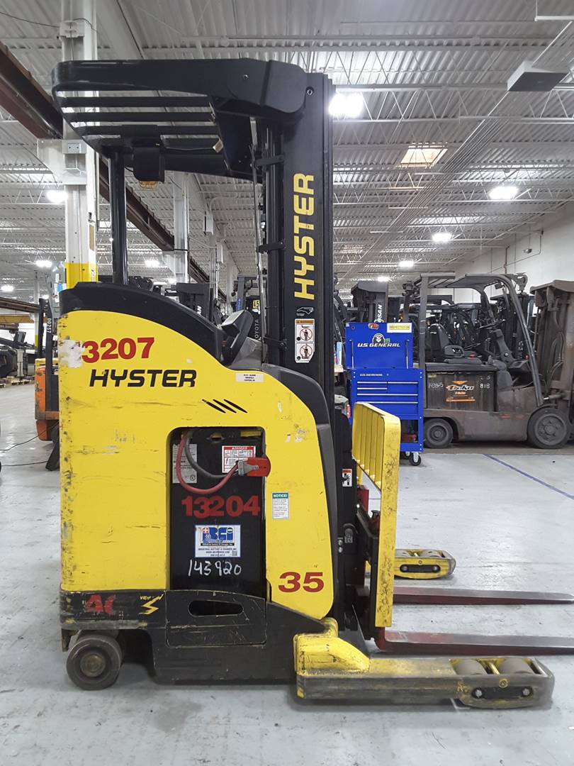 2013 Electric Hyster N35ZRS-14.5 Electric Narrow Aisle Single Reach