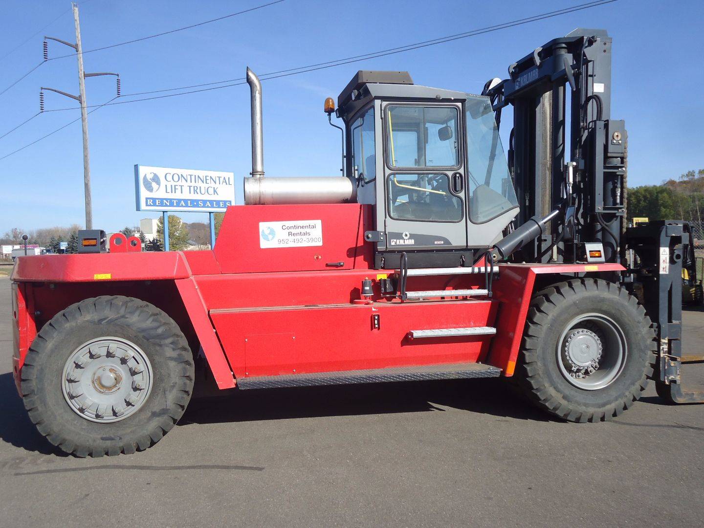 2012 Diesel Kalmar DCD250-12LB Pneumatic Tire 4 Wheel Sit Down