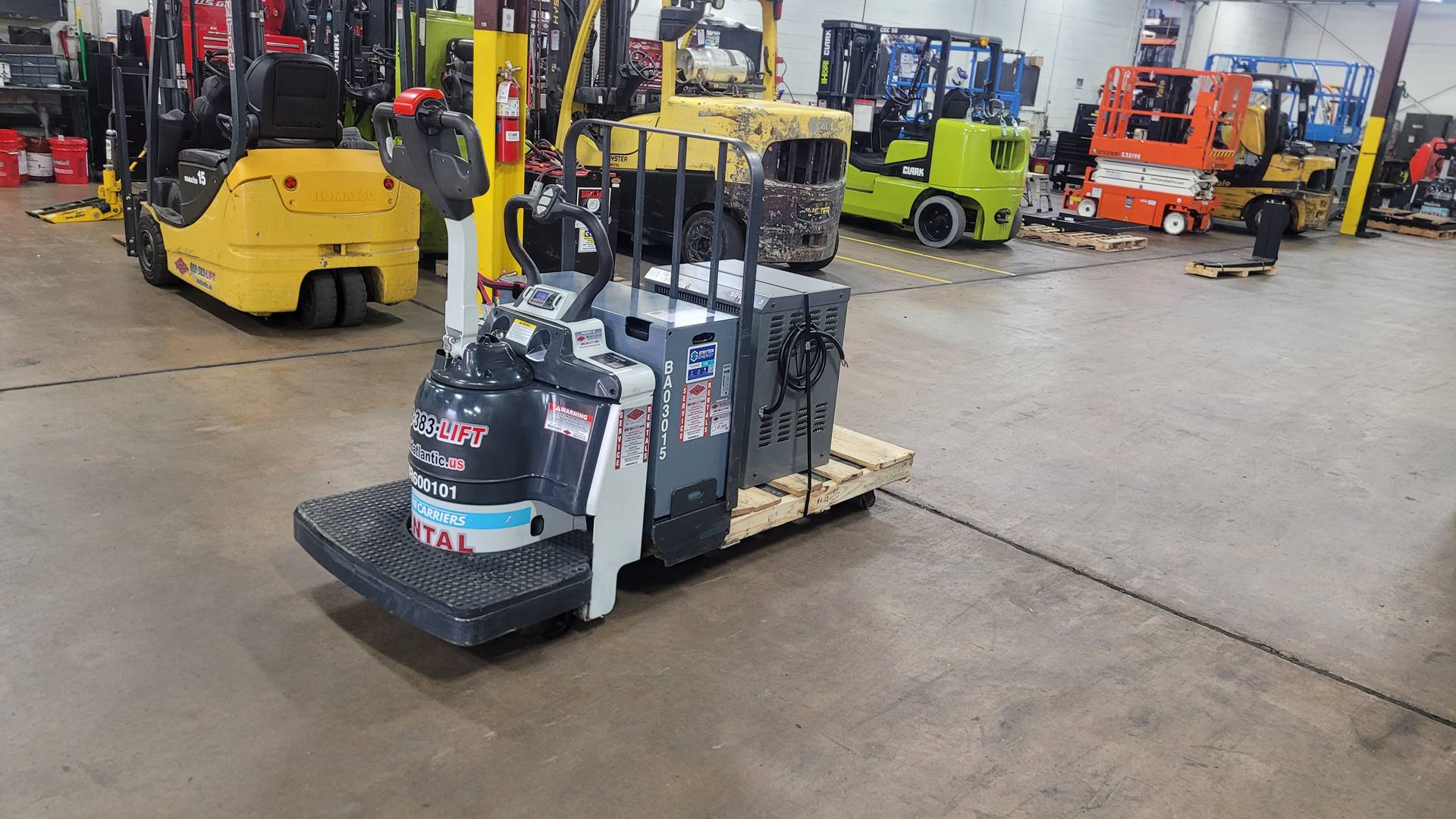2015 Electric Unicarriers Electric Walkie/Rider Pallet Jack | Eliftruck