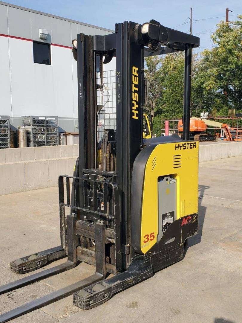 2014 Electric Hyster N35ZRS2 Electric Narrow Aisle Single Reach