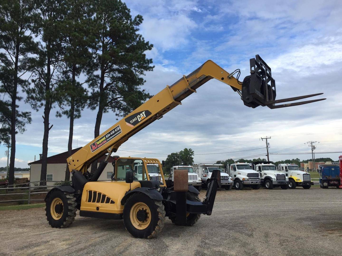 2008 Diesel Cat TL943 Telehandlers (Telescopic Mast)