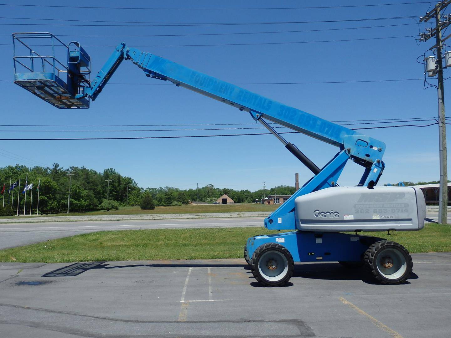 2008 Diesel Genie S65 Articulated Boom