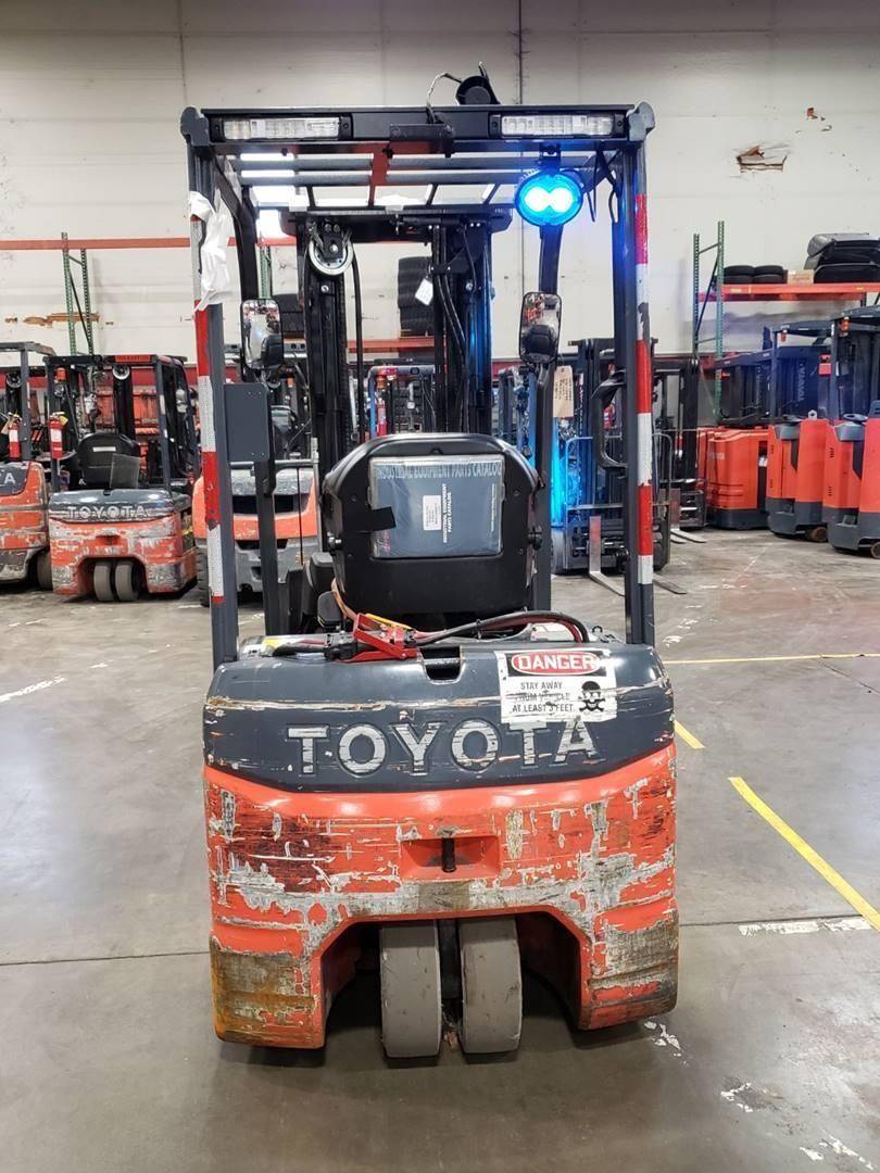 2016 Electric Toyota 8FBE15U Electric 3 Wheel Sit Down