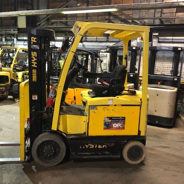 2016 Electric Hyster E50XN-33 Electric 4 Wheel Sit Down