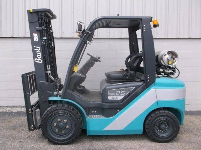 2018 LP Gas Baoli KBG25 Pneumatic Tire 4 Wheel Sit Down