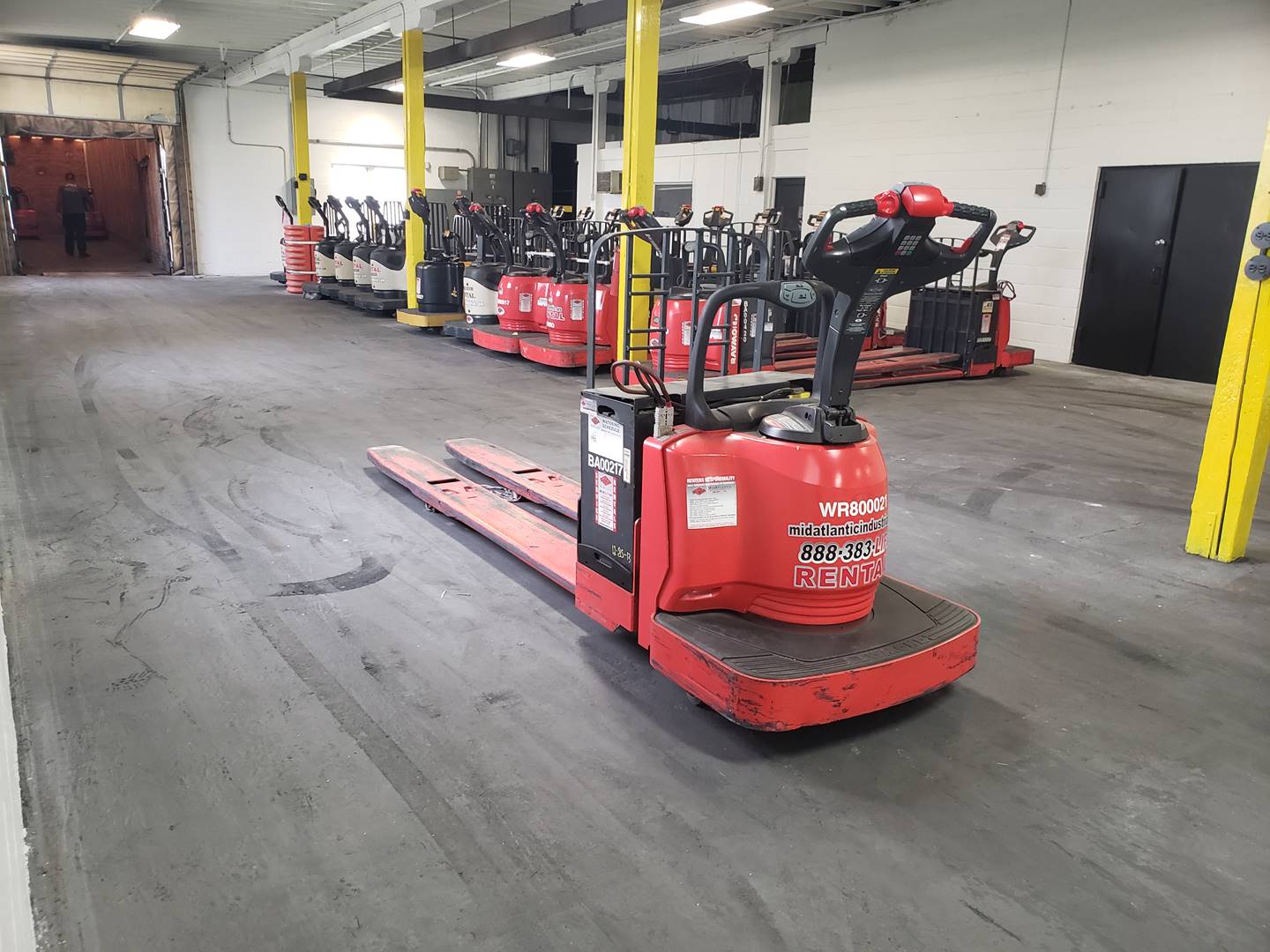2008 Electric Raymond 8400-FRE60L Electric Walkie/Rider Pallet Jack