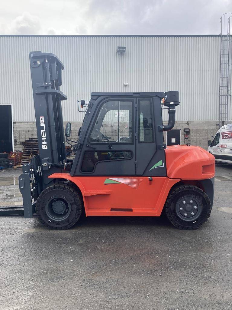 2022 Diesel Heli Pneumatic Tire 4 Wheel Sit Down | Eliftruck