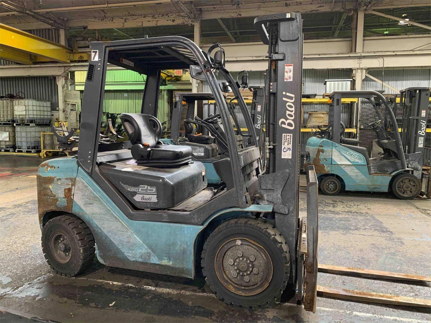 2018 LP Gas Baoli KBG25 Pneumatic Tire 4 Wheel Sit Down