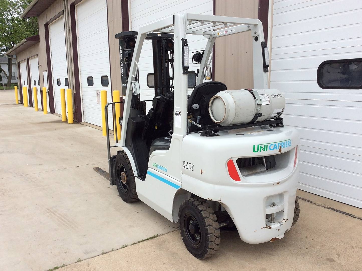 2018 LP Gas Unicarriers PF50LP Pneumatic Tire 4 Wheel Sit Down