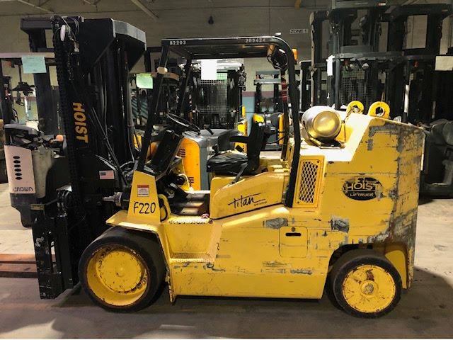 2013 LP Gas Hoist Liftruck F220 Cushion Tire 4 Wheel Sit Down (Indoor ...