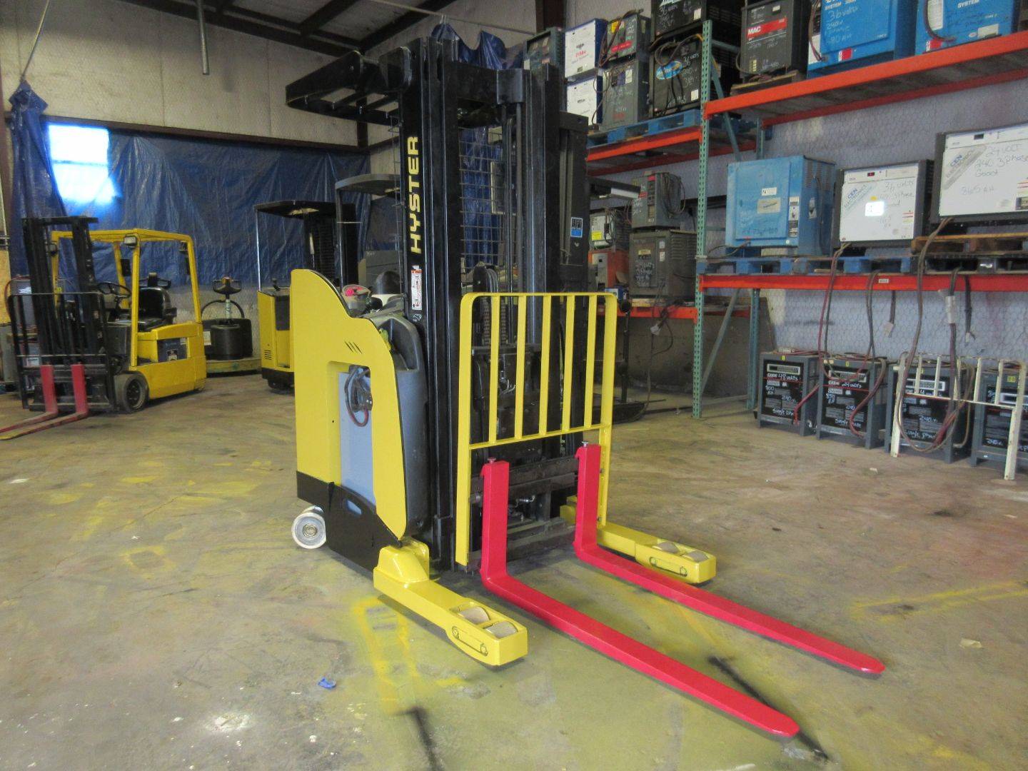 2008 Electric Hyster N35ZRS-16.5 Electric Narrow Aisle Single Reach