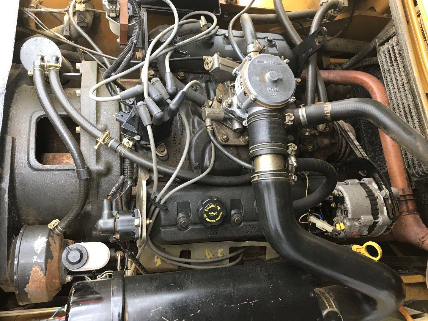 2000 LP Gas Cat GP40 Pneumatic Tire 4 Wheel Sit Down