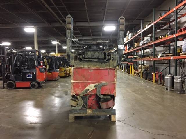 2015 Electric Raymond 752-DR32TT Electric Narrow Aisle Double Reach