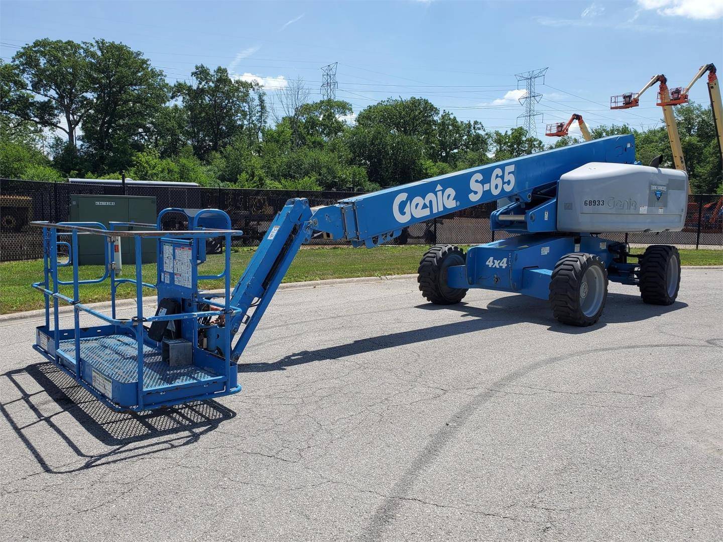 2013 Diesel Genie S65 Articulated Boom