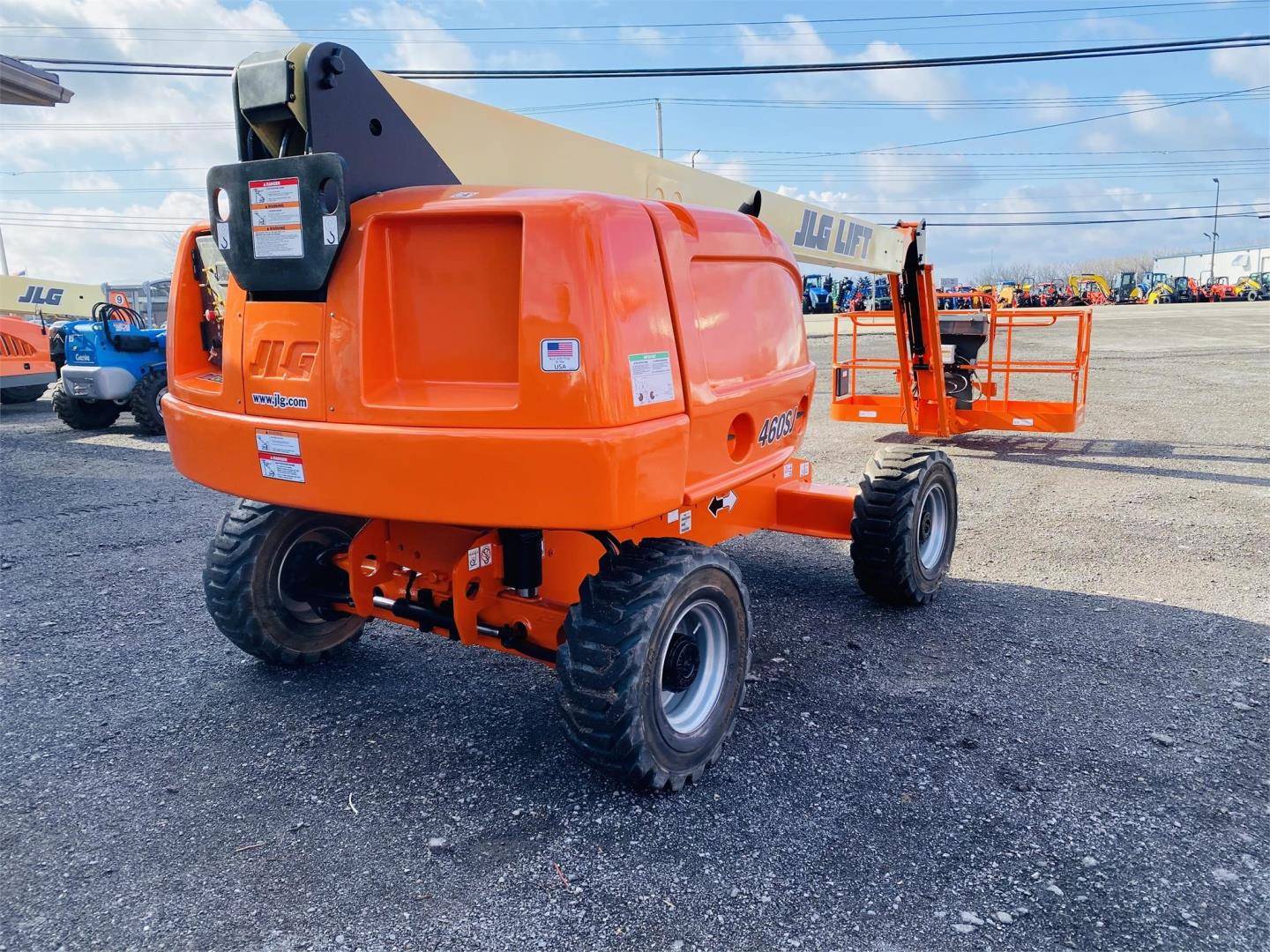 2013 Diesel JLG 460SJ Telescopic Boom