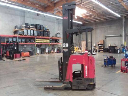 2015 Electric Raymond 750 R45TT Electric Narrow Aisle Single Reach