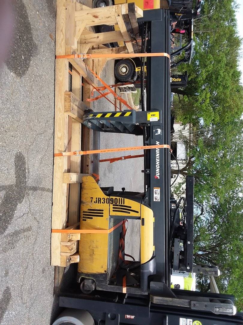 2015 Electric Jungheinrich ETR345 Electric Narrow Aisle Single Reach