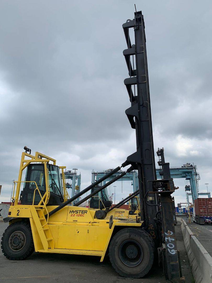 2010 Diesel Hyster H450HD-EC Container Handlers (Loaded/Empty)