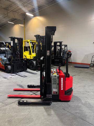 2016 Electric Raymond Electric Walkie Straddle Stacker | Eliftruck