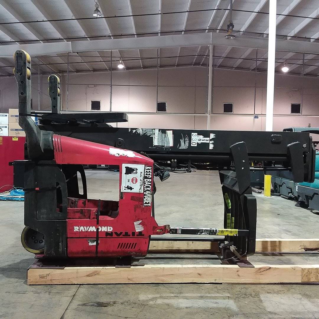 2014 Electric Raymond 750 R45TT Electric Narrow Aisle Single Reach