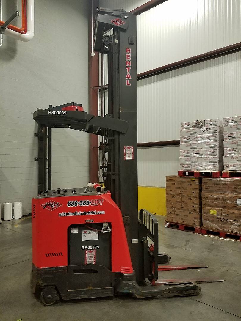 2010 Electric Raymond 7400-DR32TT Electric Narrow Aisle Double Reach