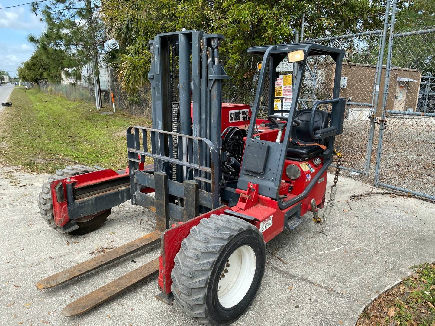 2012 Diesel Moffett Truck Mounted Forklift (Sod Loaders)