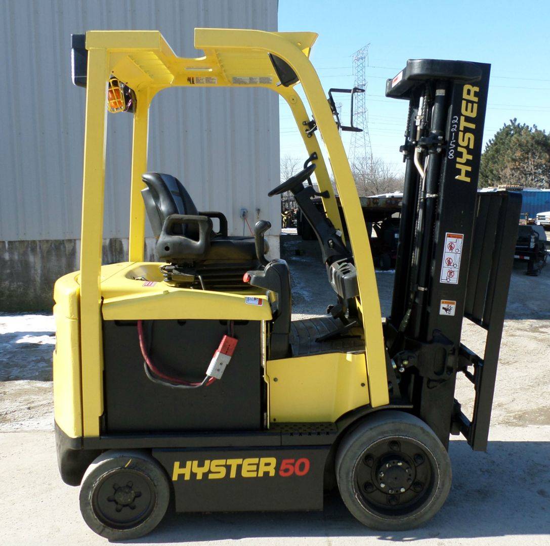 2009 Electric Hyster E50XN-27 Electric 4 Wheel Sit Down