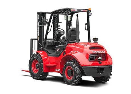 Diesel Hangcha CPCD35-XW33CRT4 Rough Terrain (Vertical Mast)