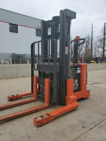 2019 Electric Toyota 6BWR15 Electric Walkie Straddle Stacker Reach