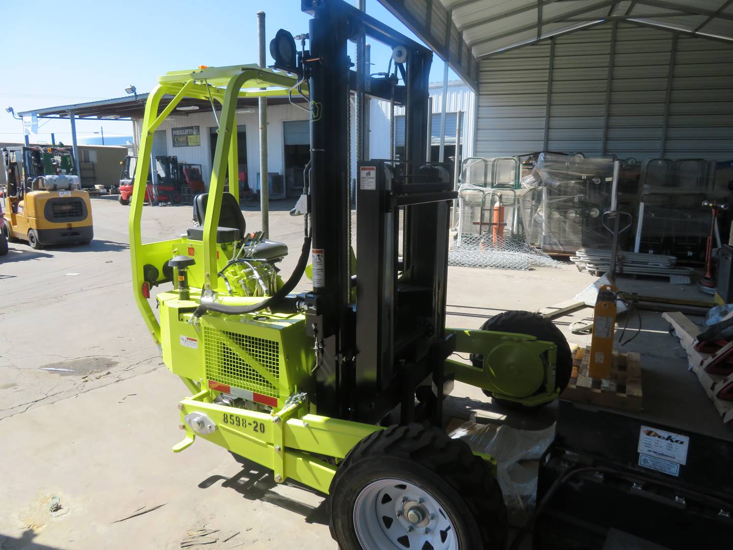 2020 Diesel Donkey D12-4K Truck Mounted Forklift (Sod Loaders)