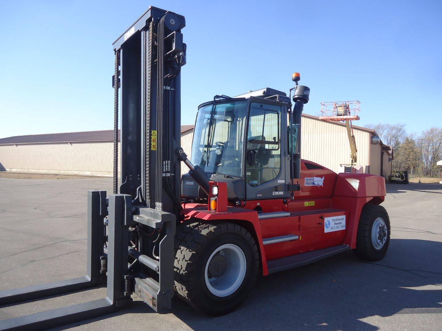 2015 Diesel Kalmar DCG160-12 Pneumatic Tire 4 Wheel Sit Down