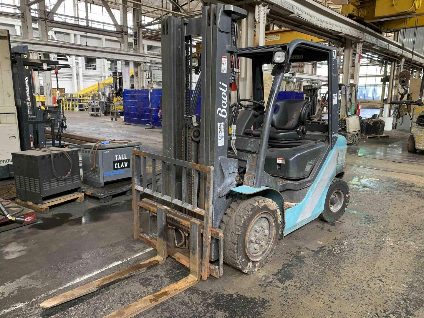 2018 LP Gas Baoli KBG25 Pneumatic Tire 4 Wheel Sit Down