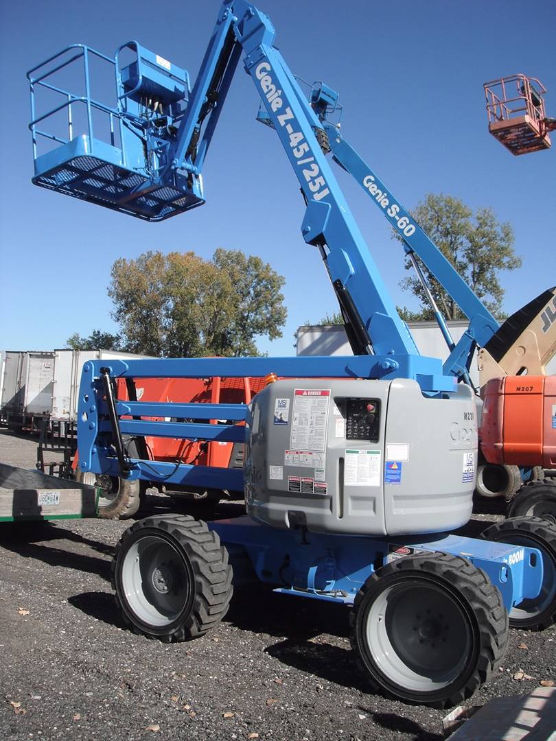 2007 Dual Fuel Genie Z-45/25J IC Articulated Boom