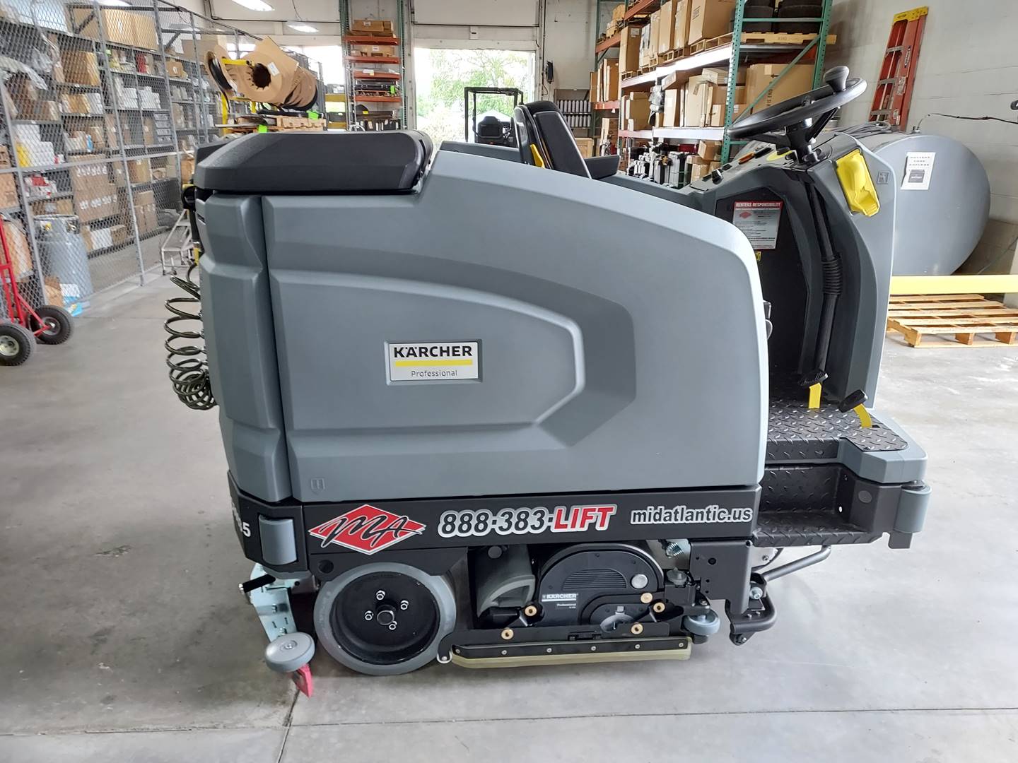 1 Used Karcher Rider Scrubber for Sale