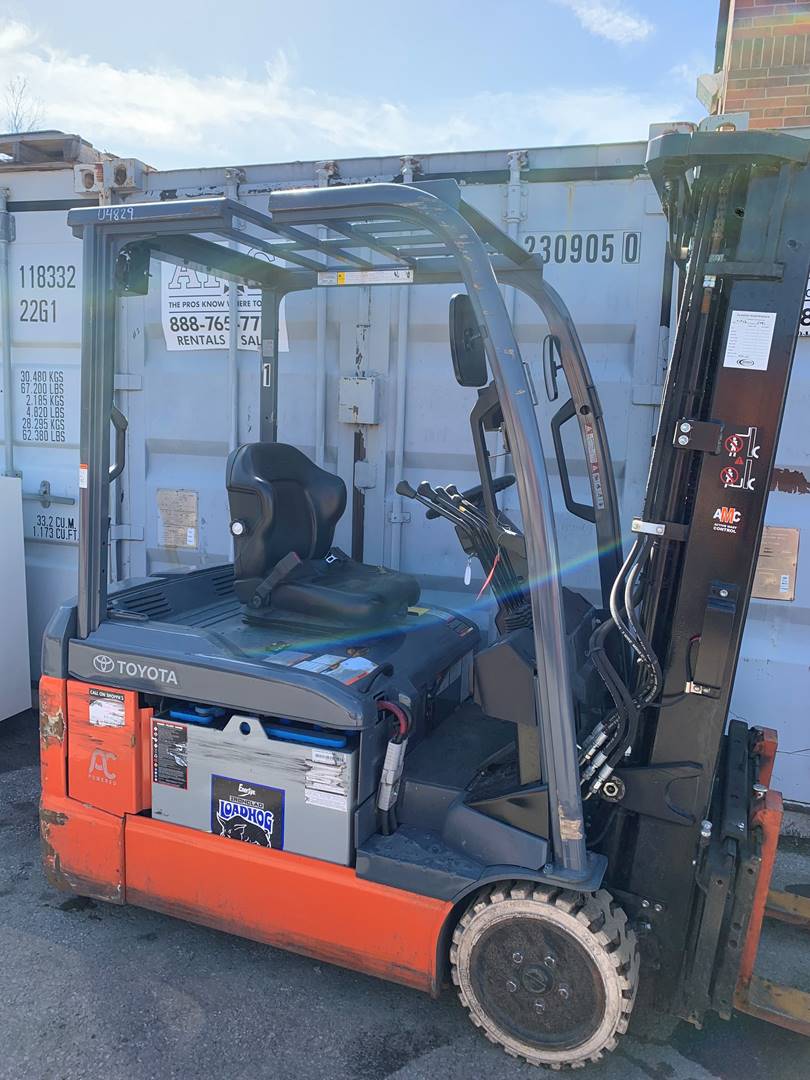 2017 Electric Toyota Electric 3 Wheel Sit Down | Eliftruck