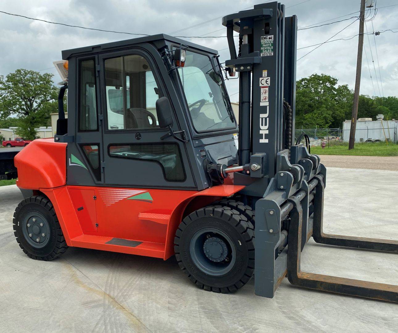 2018 Diesel Heli CPCD70 Pneumatic Tire 4 Wheel Sit Down