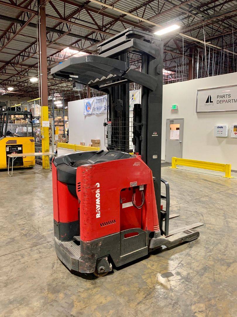 2009 Electric Raymond 740-R45TT Electric Narrow Aisle Single Reach