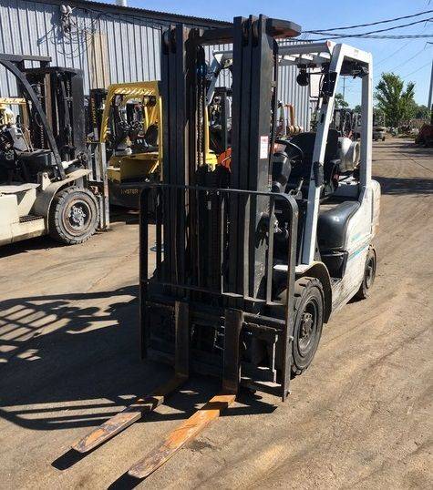 2017 LP Gas Unicarriers PF50LP Pneumatic Tire 4 Wheel Sit Down