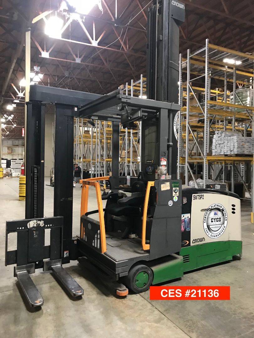 2007 Electric Crown Electric Man Up Swing Reach Turret | Eliftruck