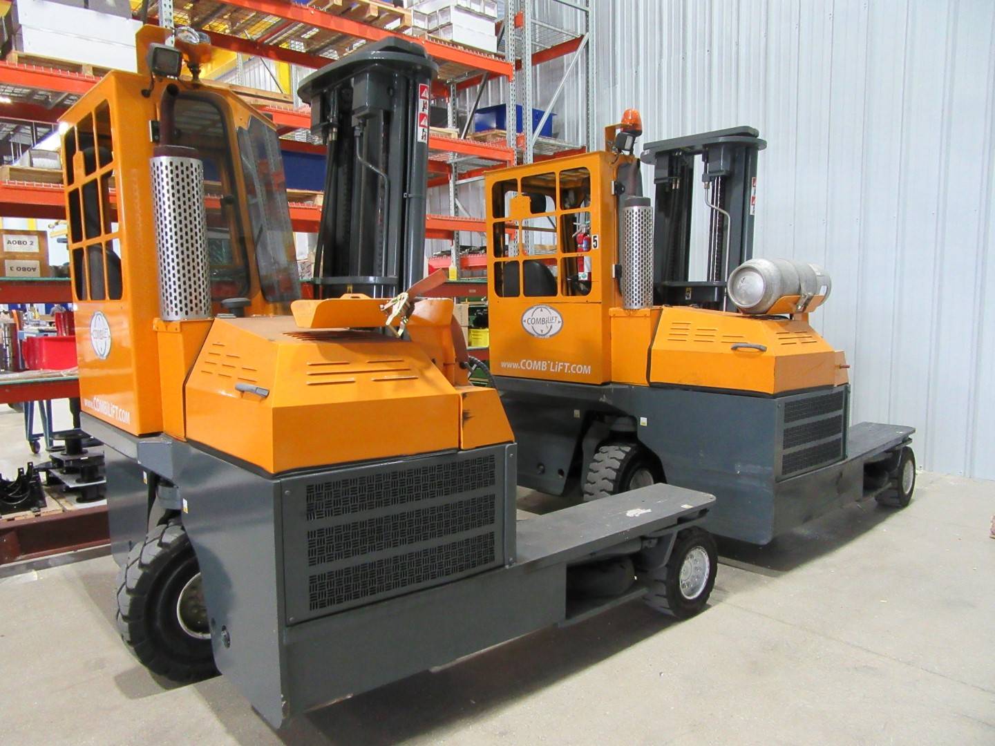 2001 LP Gas Combilift C8000 Multi Directional IC & Electric Sideloading