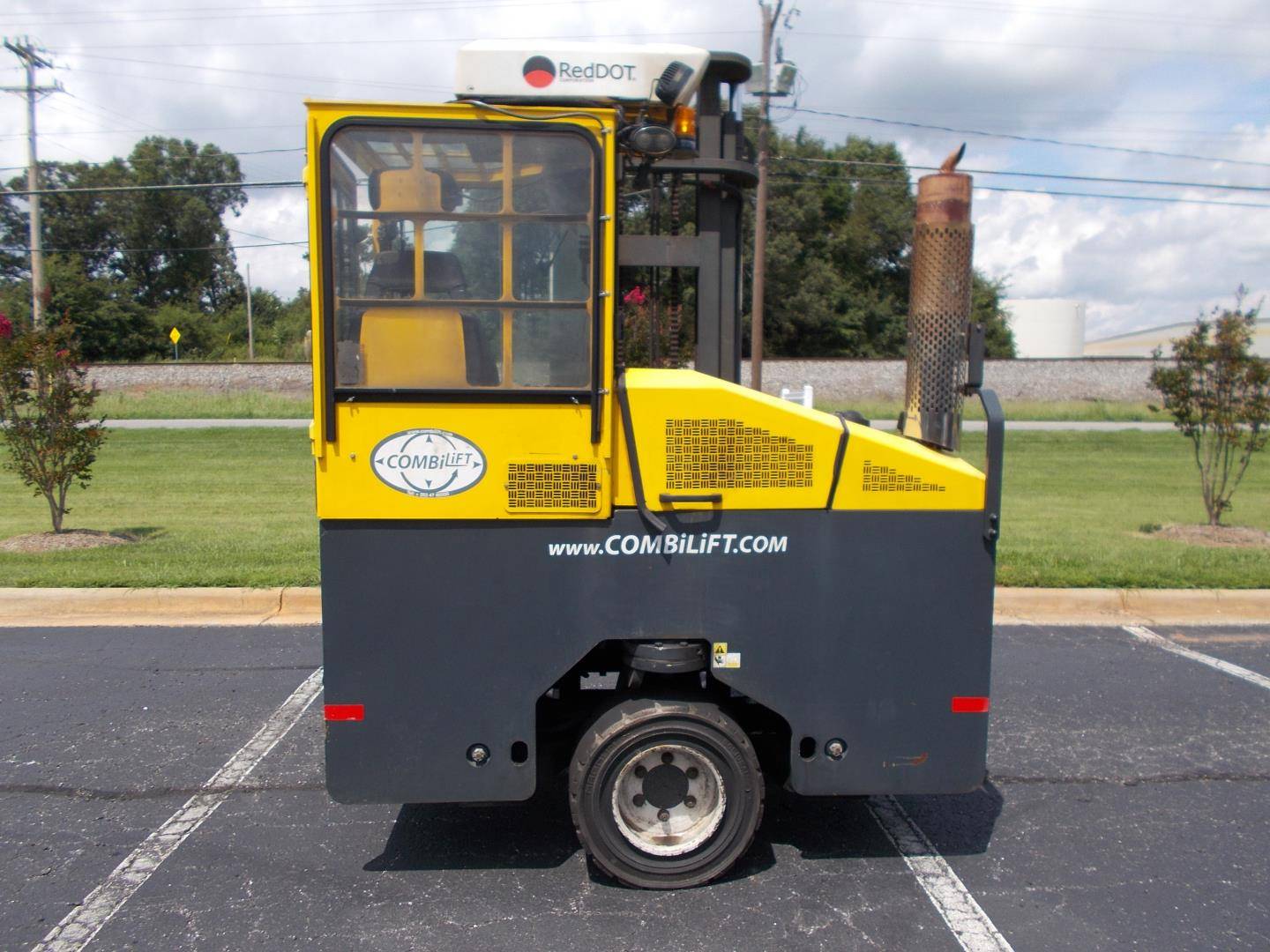2013 Dual Fuel Combilift C10000XL Internal Combustion Sideloader (Bi ...