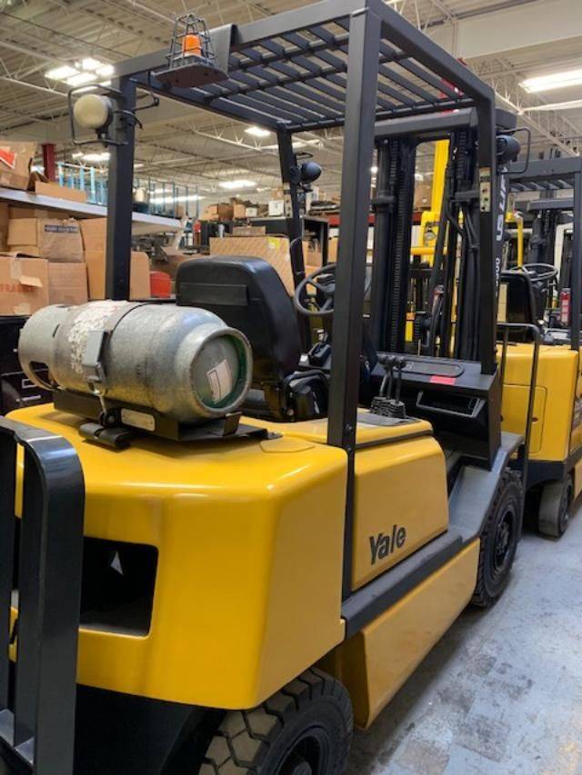 LP Gas Yale GLP050 Pneumatic Tire 4 Wheel Sit Down