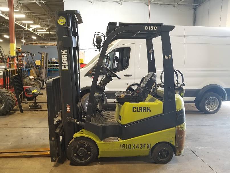 A wide selection of Clark Forklifts with 2 in stock and available for ...