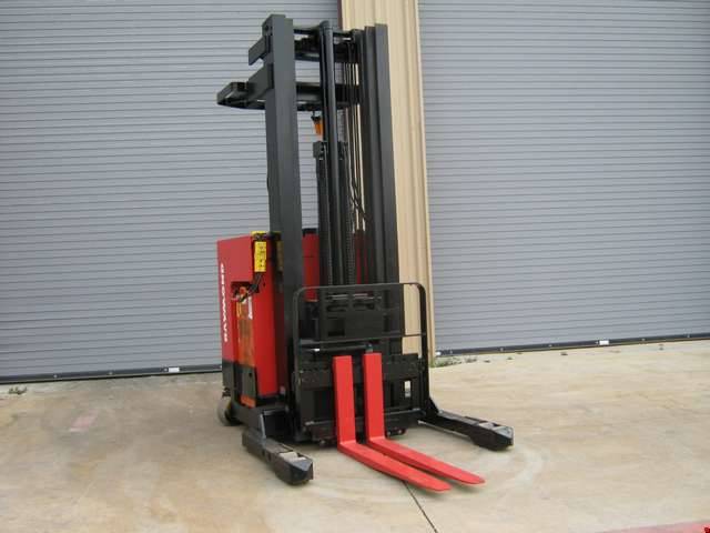 2000 Electric Raymond EZ R40TT Electric Narrow Aisle Single Reach