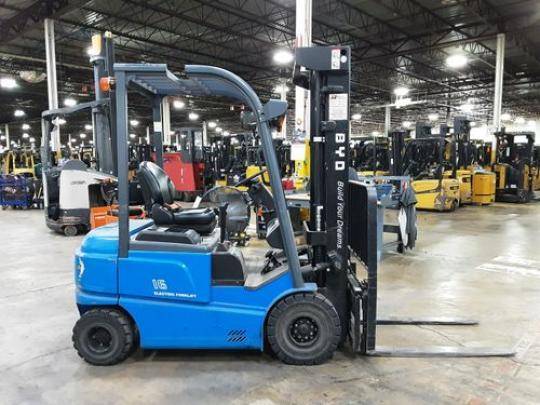 2018 Electric BYD Forklift | Eliftruck