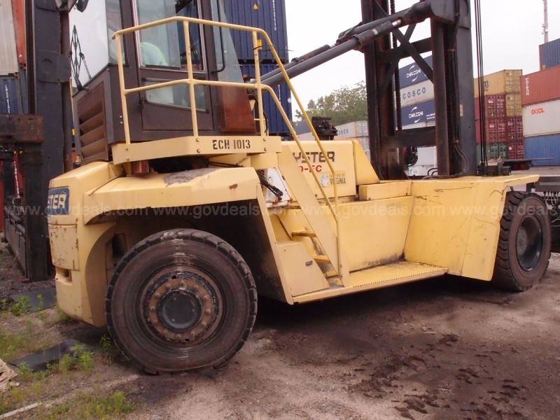 2005 Diesel Hyster 400-EC Container Handlers (Loaded/Empty)