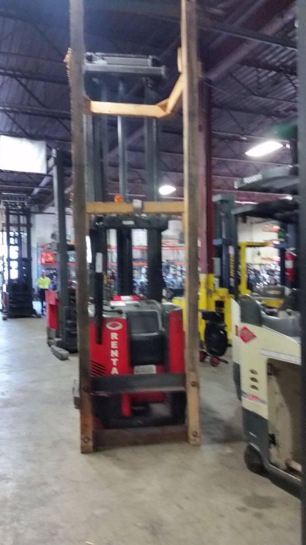 2006 Electric Raymond EASI-R45TT Electric Narrow Aisle Single Reach