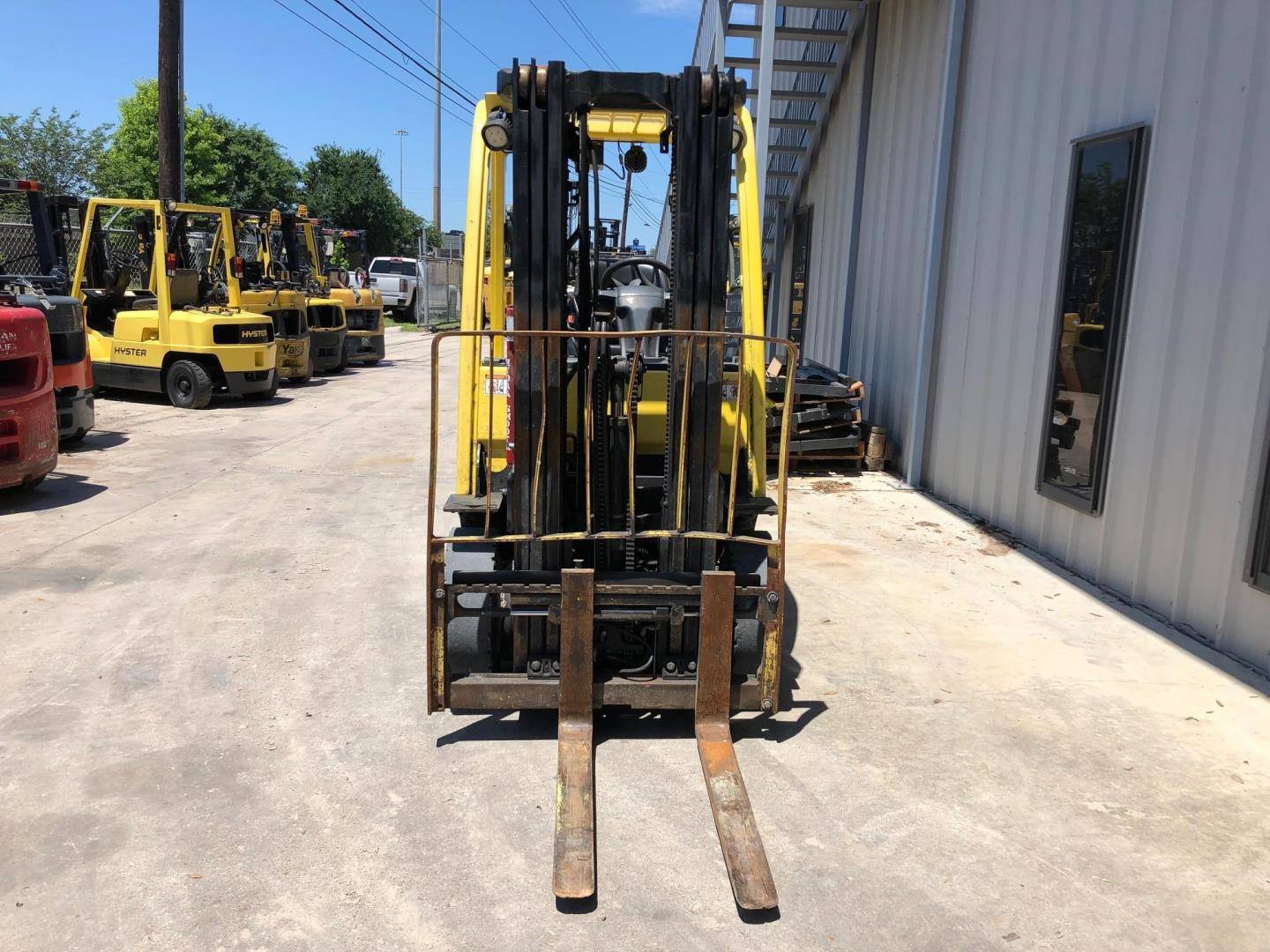 2013 LP Gas Hyster H50FT Pneumatic Tire 4 Wheel Sit Down