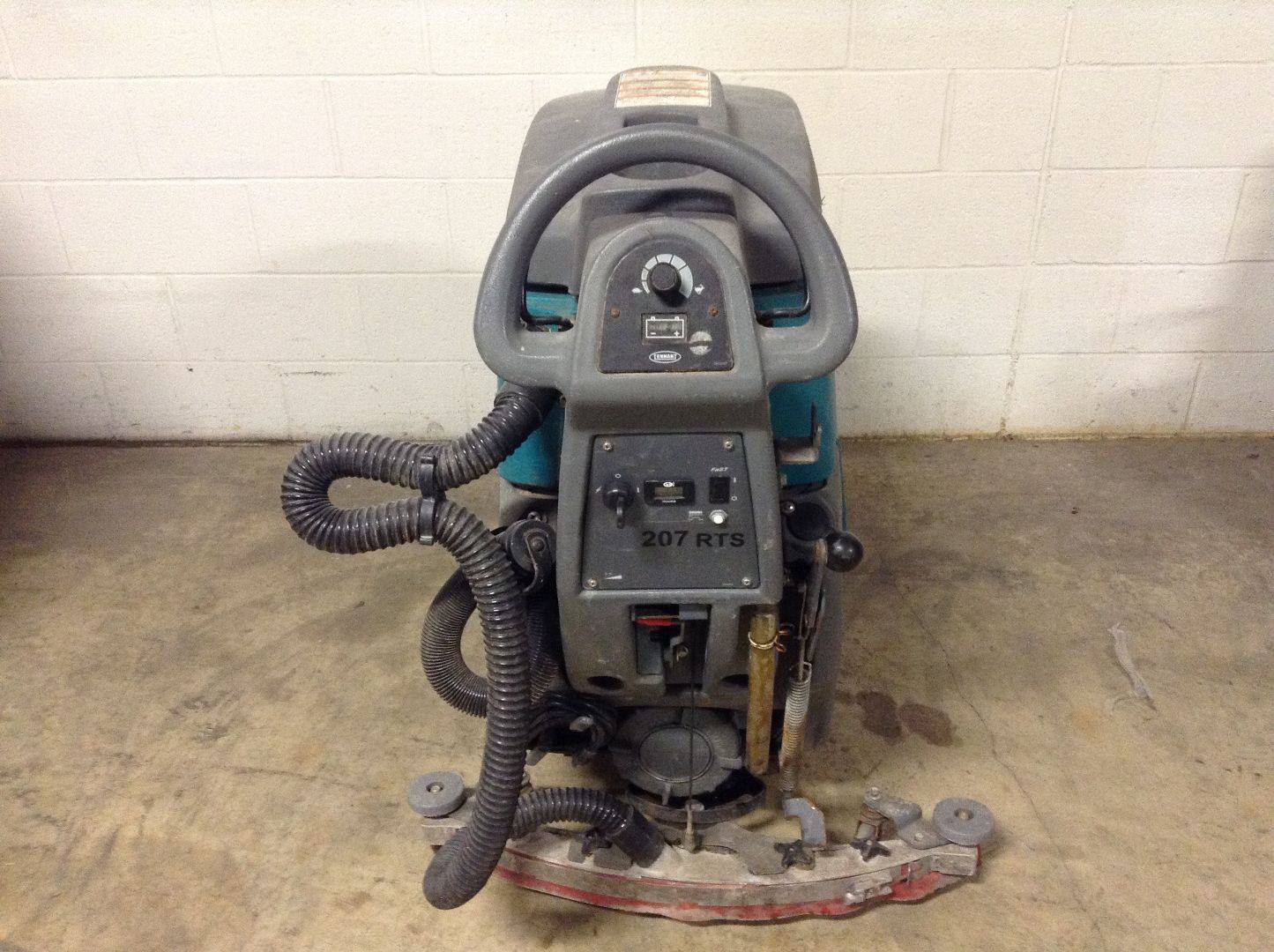 Electric Tennant T3 Walk Behind Scrubber